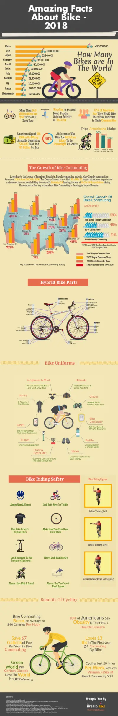Infograph- The Hybrid Bike